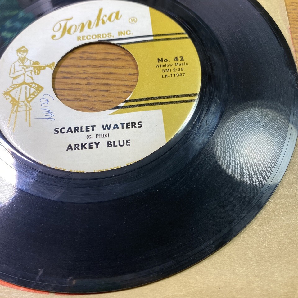 ARKEY BLUE 45 Scarlet Water / Lonesome TONKA Texas Honky Tonk Country ...