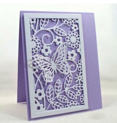 Rectangular Butterflies Sharp Background Metal Cutting Dies ...
