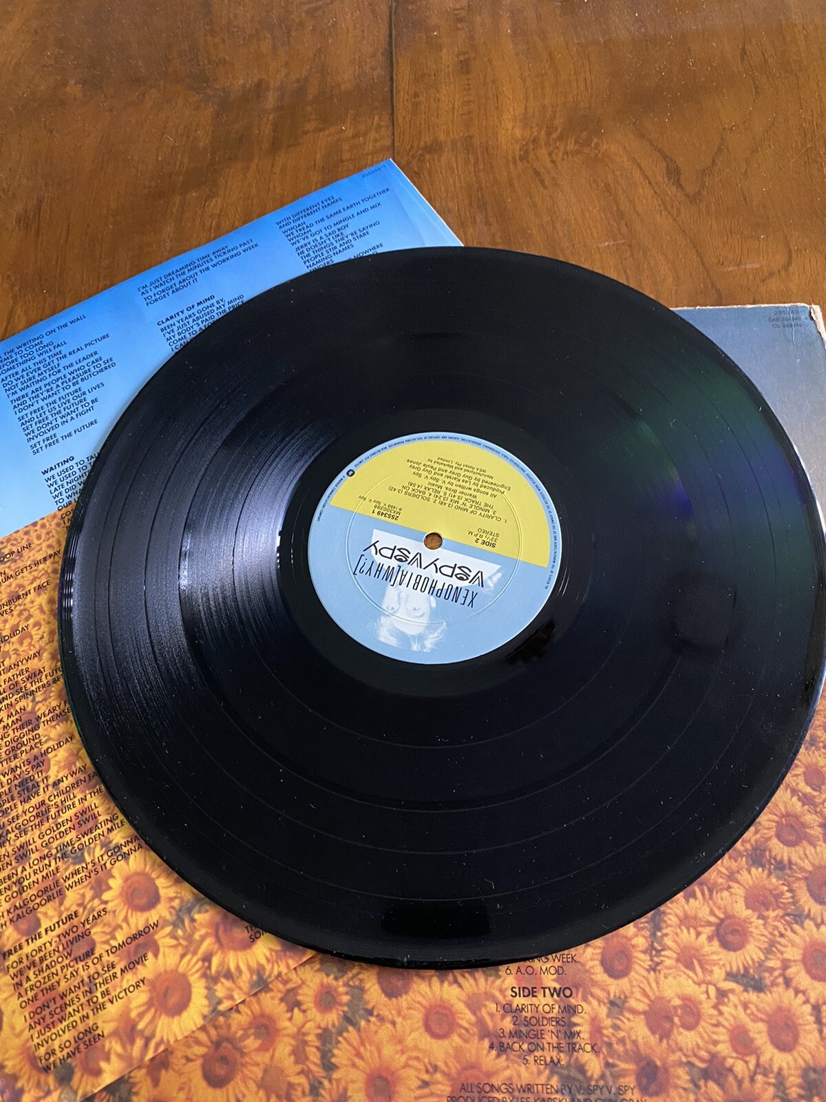 V spy V spy - Xenophobia (Why?) orginal LP - Promo sticker | eBay Australia