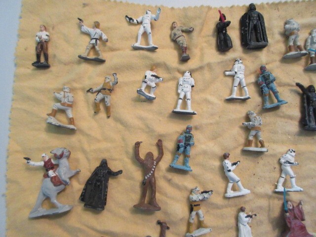 1982 miniature Star Wars metal die cast figures (60pcs) | eBay
