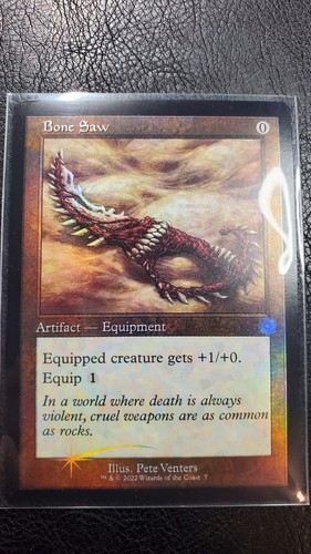 Bone Saw Retro FOIL 7 M PF MTG Brothers War Series | eBay