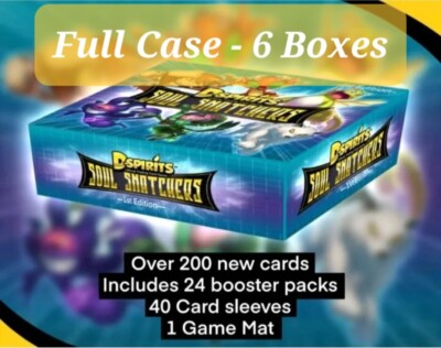*6x* D-Spirits TCG Box Case of 6 SOUL SNATCHERS 1st Edition Base Set ...