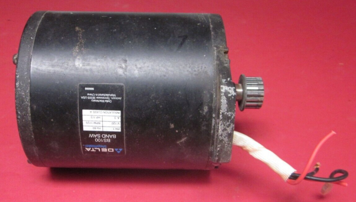Delta bandsaw BS100 parts - motor 1/3 HP | eBay