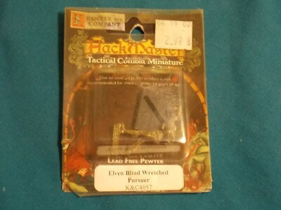 Hackmaster Tactical Combat Miniature K&C4057 Elven Blind Wretched ...