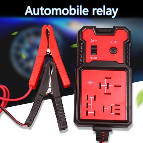 12V Electronic Car Relay Tester Tool Automotive Battery Check ...