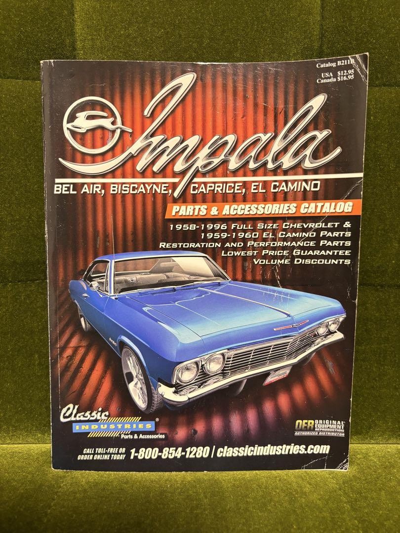 Chevrolet Impala Parts Catalog