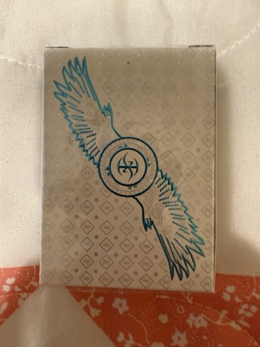 Holographic Foil Aqua Ice Falcon Playing Cards By Rick Smith Sealed | eBay