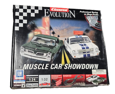 CARRERA EVOLUTION MUSCLE CAR SHOWDOWN 25902 FORD MUSTANG NEW IN BOX | eBay