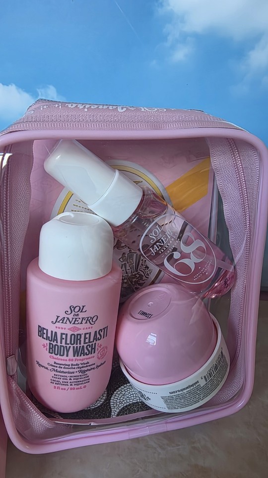 A Sol de Janeiro Beija Flor Jet Set,Gift Set, Beauty Travel Body Kit ...