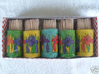 Standard size wood Toothpick set - NEW | eBay