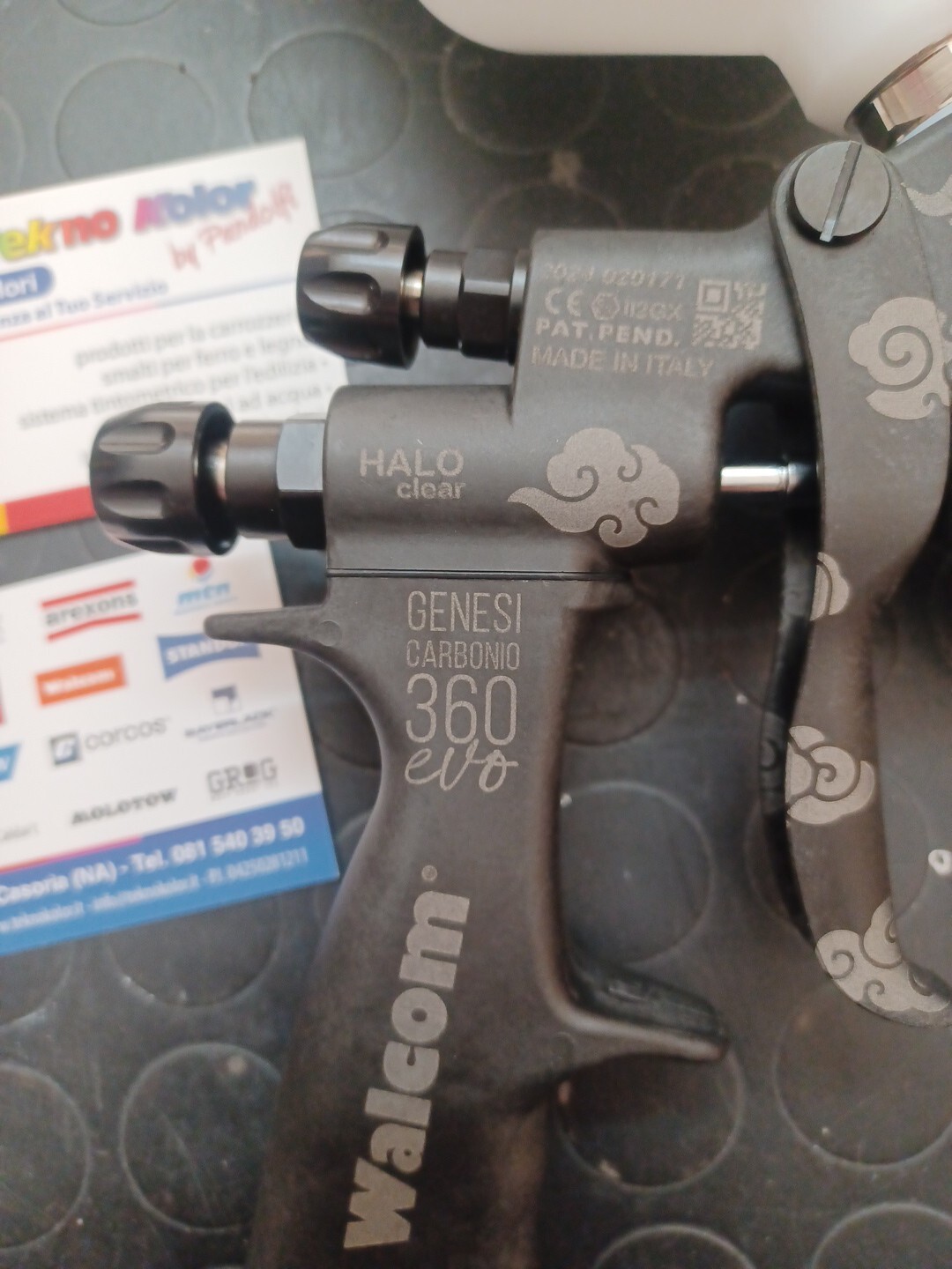 Genesi Carbonio 360 EVO HALO Clear 1.3 SAMURAI LTD EDITION SPRAY GUN Air Gun | Italy | 1 Year ...