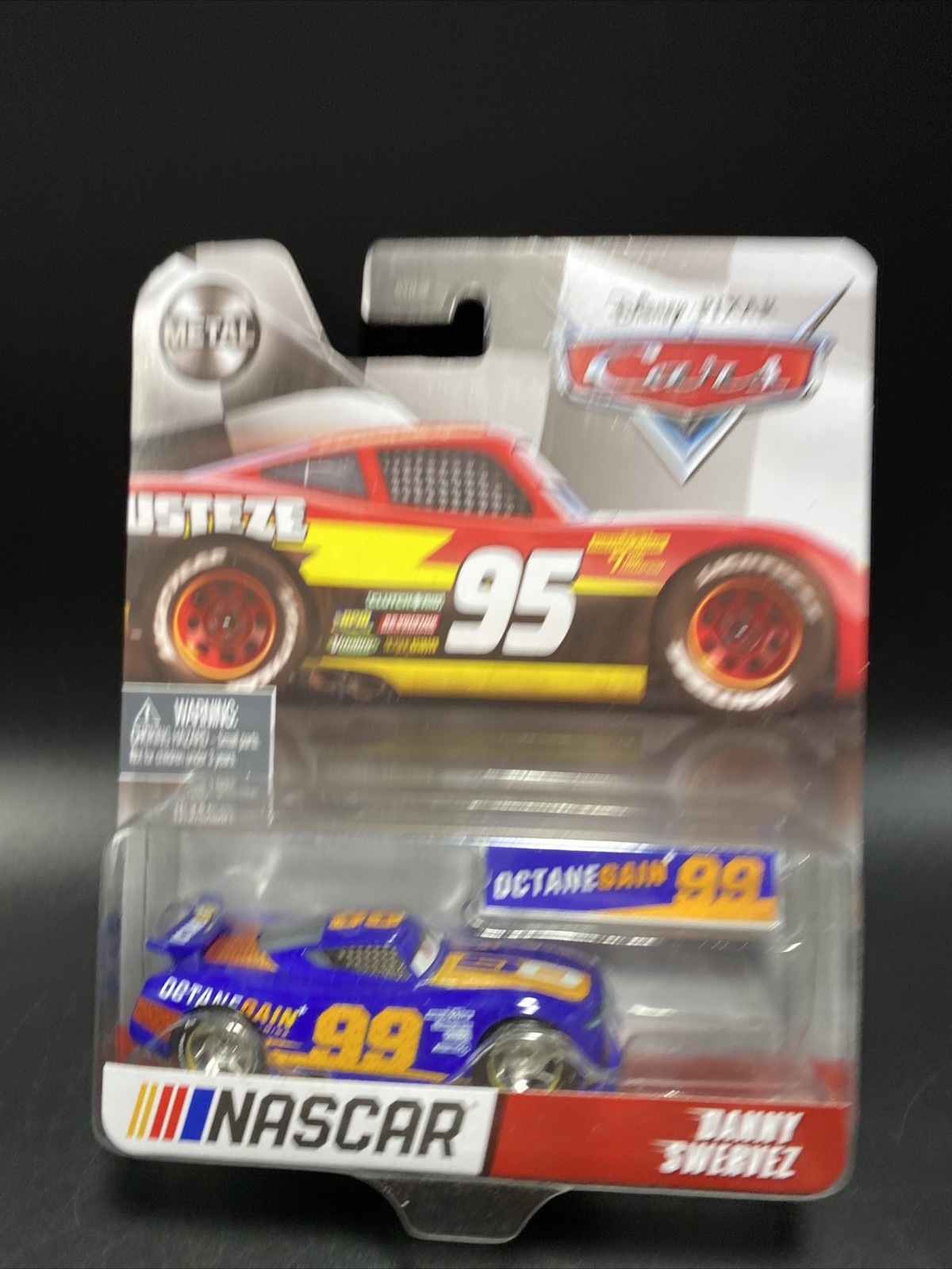 Disney Pixar Cars Nascar DANNY SWERVEZ #99 & ARIC ALMIROLLING #10 -FREE ...
