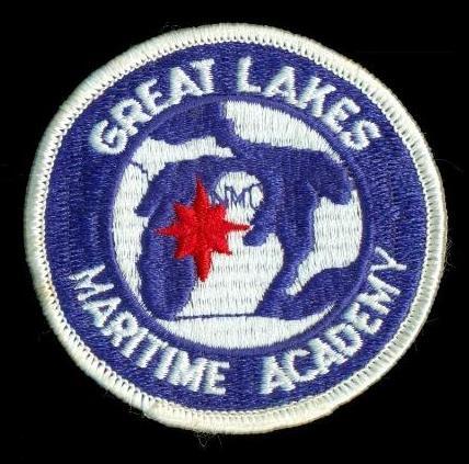 Vintage Travel Souvenir Embroidery Patch Great Lakes Maritime Academy ...