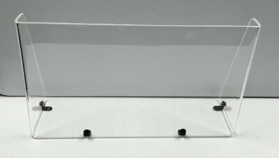 LOW PROFILE 18 1/2" Universal boat windshield", 1/4" plexiglass, center ...