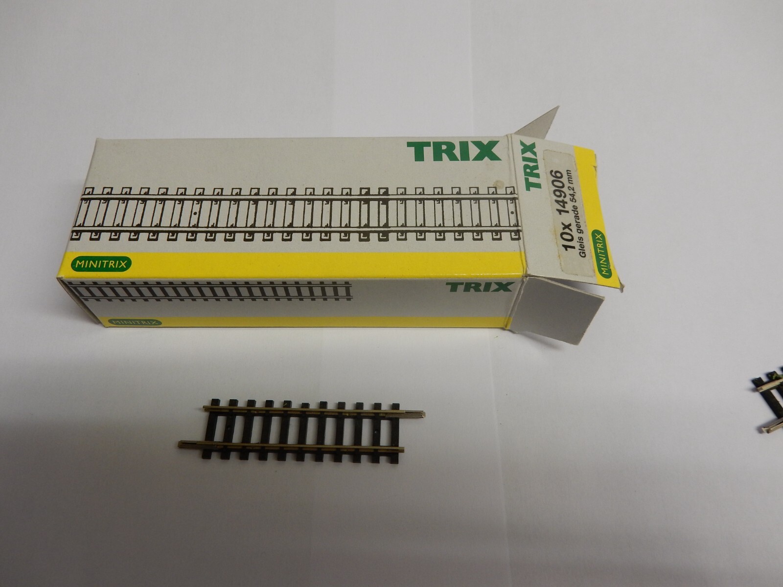 1 x Trix Minitrix 14906 - 4906 N - gerades Gleis 54,2 mm NEU | eBay