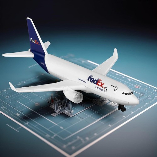 Model Airplanes Fedex Airplane Airlines Plane Aircraft Model for ...