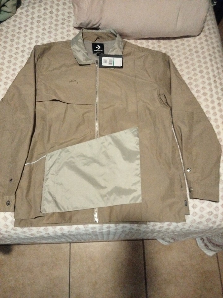 CONVERSE A COLD WALL SZ L COACHES JACKET | eBay