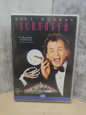 Scrooged DVD 1988 Bill Murray - COMEDY - Karen Allen - REGION 4 ...