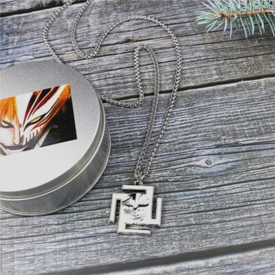 Anime Accessory Necklace BLEACH Fashion Kurosaki Ichigo Mask Pendant ...