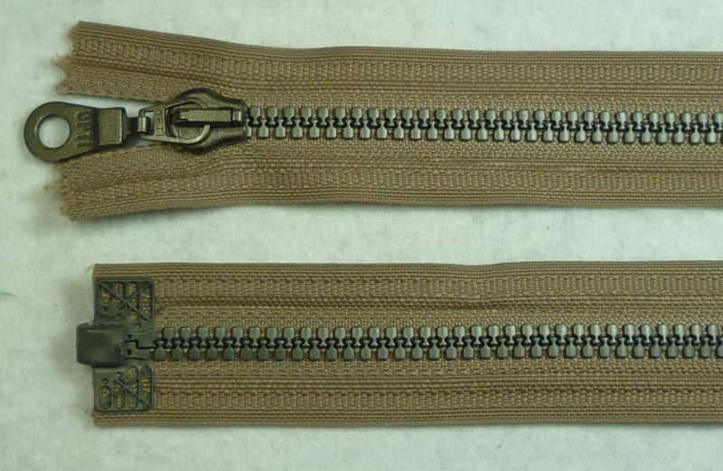 Opti Zipper divisible decorative spikes 76 cm dark beige | eBay