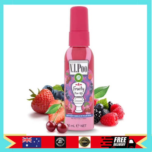 Air Wick VIP Poo Fruity Pin Up 55 ml Pre-Poo Toilet Spray | eBay Australia