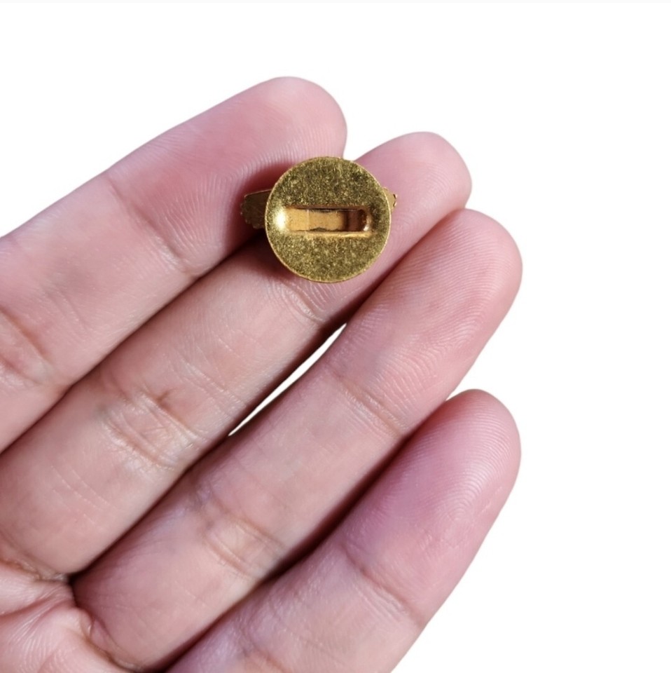 Collar Lapel Stud Ruptured Duck WWII Military Service Honorable ...