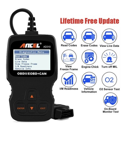 Scanner Code Reader for Car Engine Fault OBD Diagnostic Scan | eBay