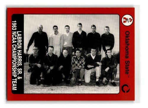 1991 Oklahoma State Cowboys - #60 - Labron Harris - Collegiate ...