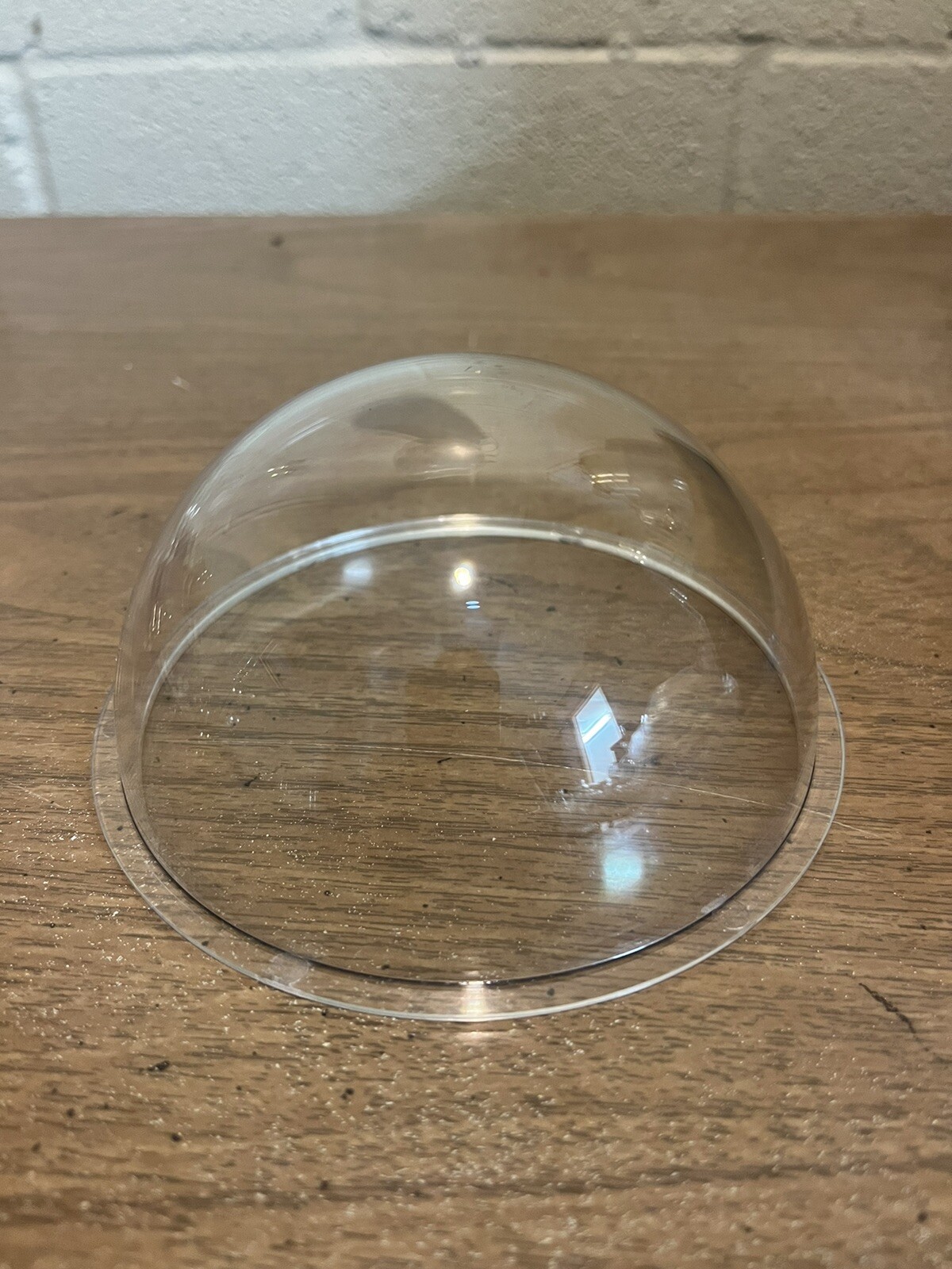 4.5 Inch Acrylic Indoor / Outdoor CCTV Replacement Clear Camera Dome ...