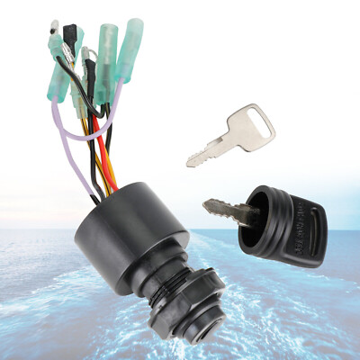 Boat Ignition Key Switch for Mercury Outboard Control Box Motor 87 ...