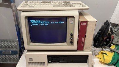IBM PC XT 286 with Colour Monitor And Keyboard | eBay UK