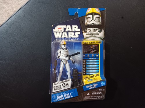 Star Wars Clone Pilot Oddball Figure CW14 The Clone Wars Hasbro New ...