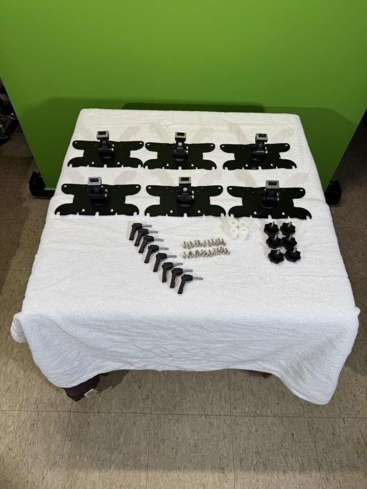 Ergotron Hex Monitor Stand For Six 27 Inch Screens 6 Displays Desktop ...