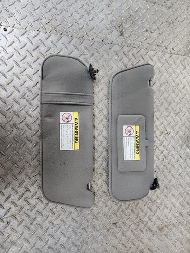 89-11 FORD RANGER SUN VISOR SUNVISOR SET LEFT & RIGHT GRAY OEM | eBay
