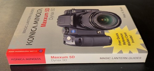 "KONICA MINOLTA Maxxum Dynax 5D Guide" by Peter Burian (2006 Paperback ...