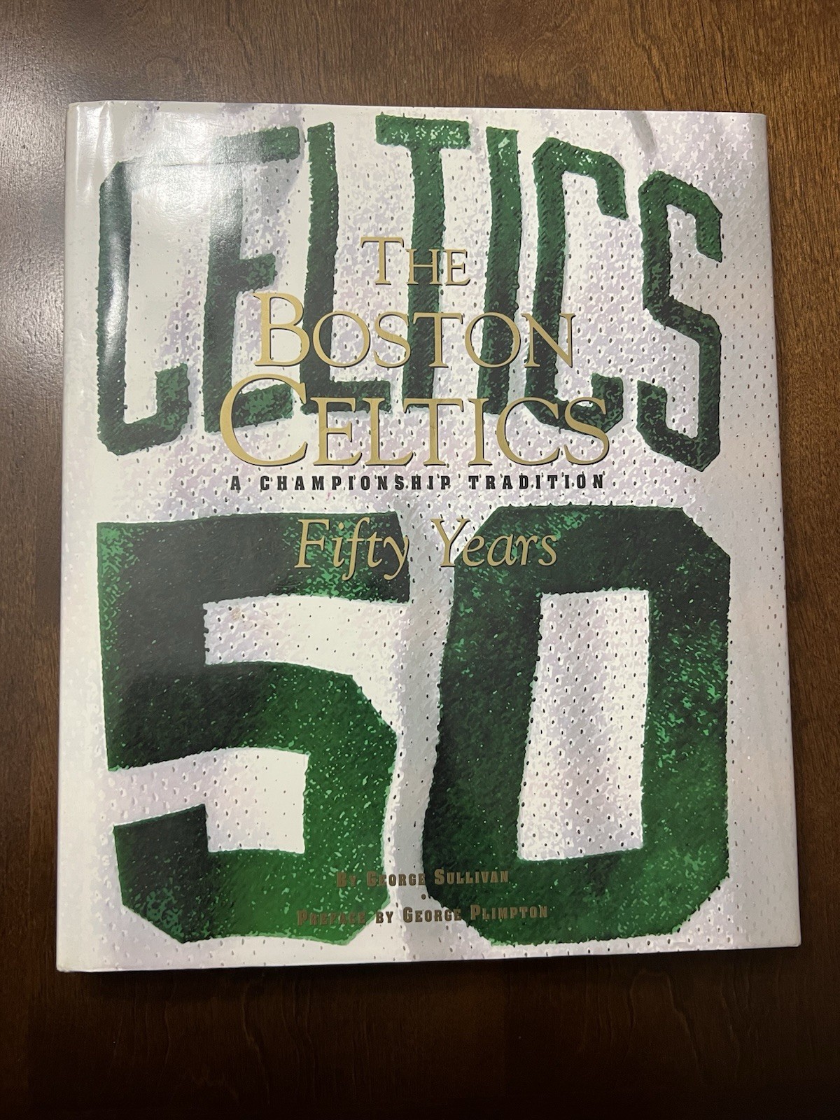 Boston Celtics 50 Years Book Signed By Larry Bird Sportsworld