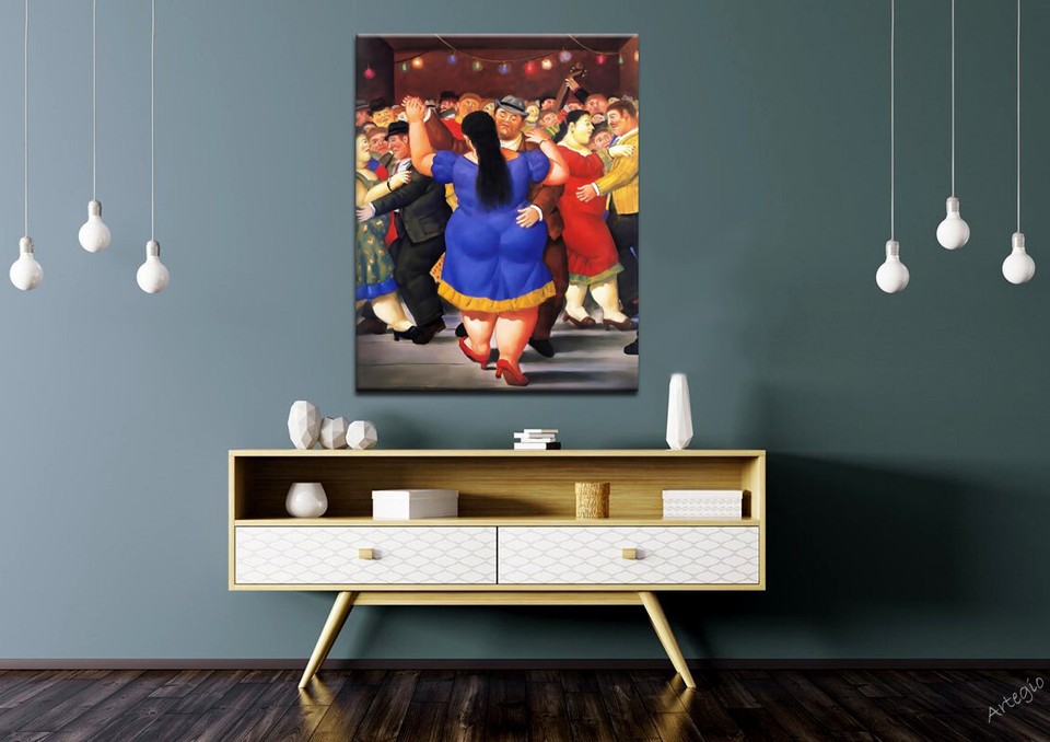 Tänzer art Botero Collection Bild 70x90 Top artwork A3FB3 | eBay
