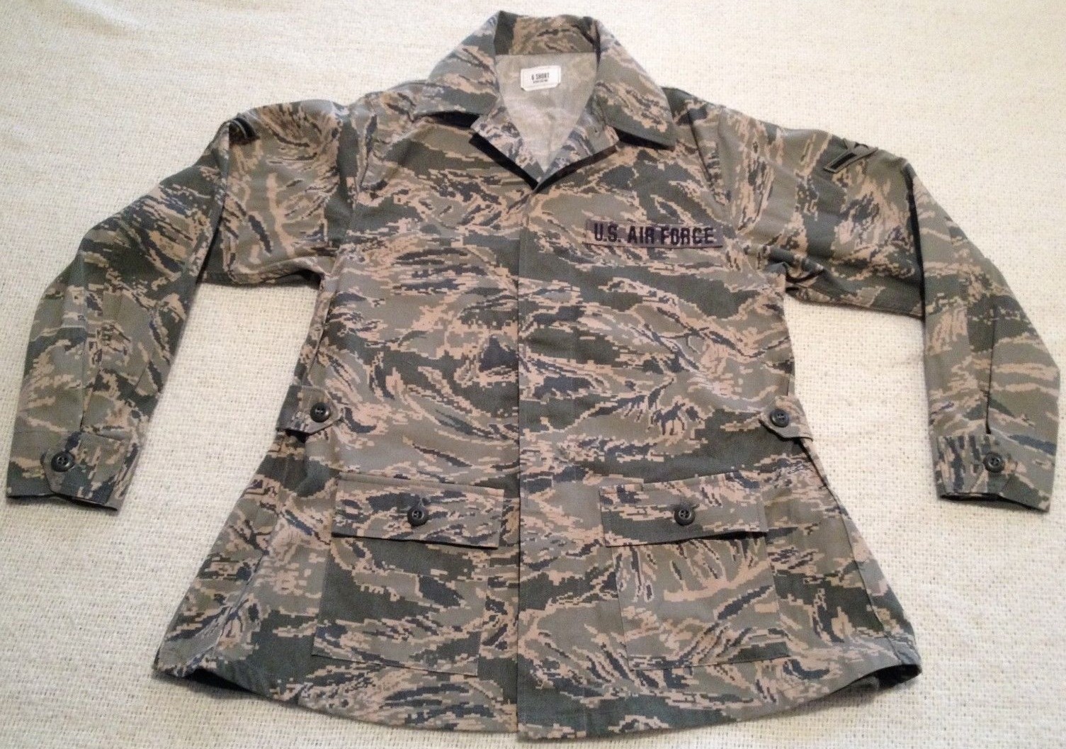 US Air Force ACU Top Camouflage Women's Size 6 Short | eBay