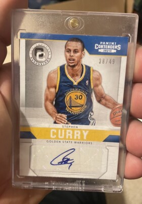 2012-13 Stephen Curry Contenders auto #38 /49 | eBay