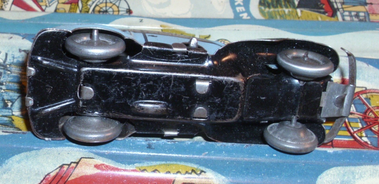 MARX 1933 CHICAGO WORLD FAIR STREAMLINE SPEEDWAY SET TIN WIND UP TOY ...