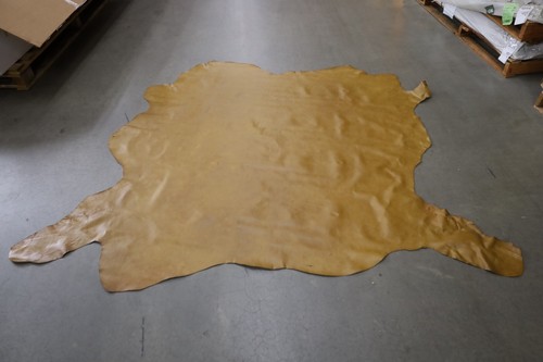 Tan Brown Leather Hide Upholstery Whole Full Cow Hide 45 Square Feet ...