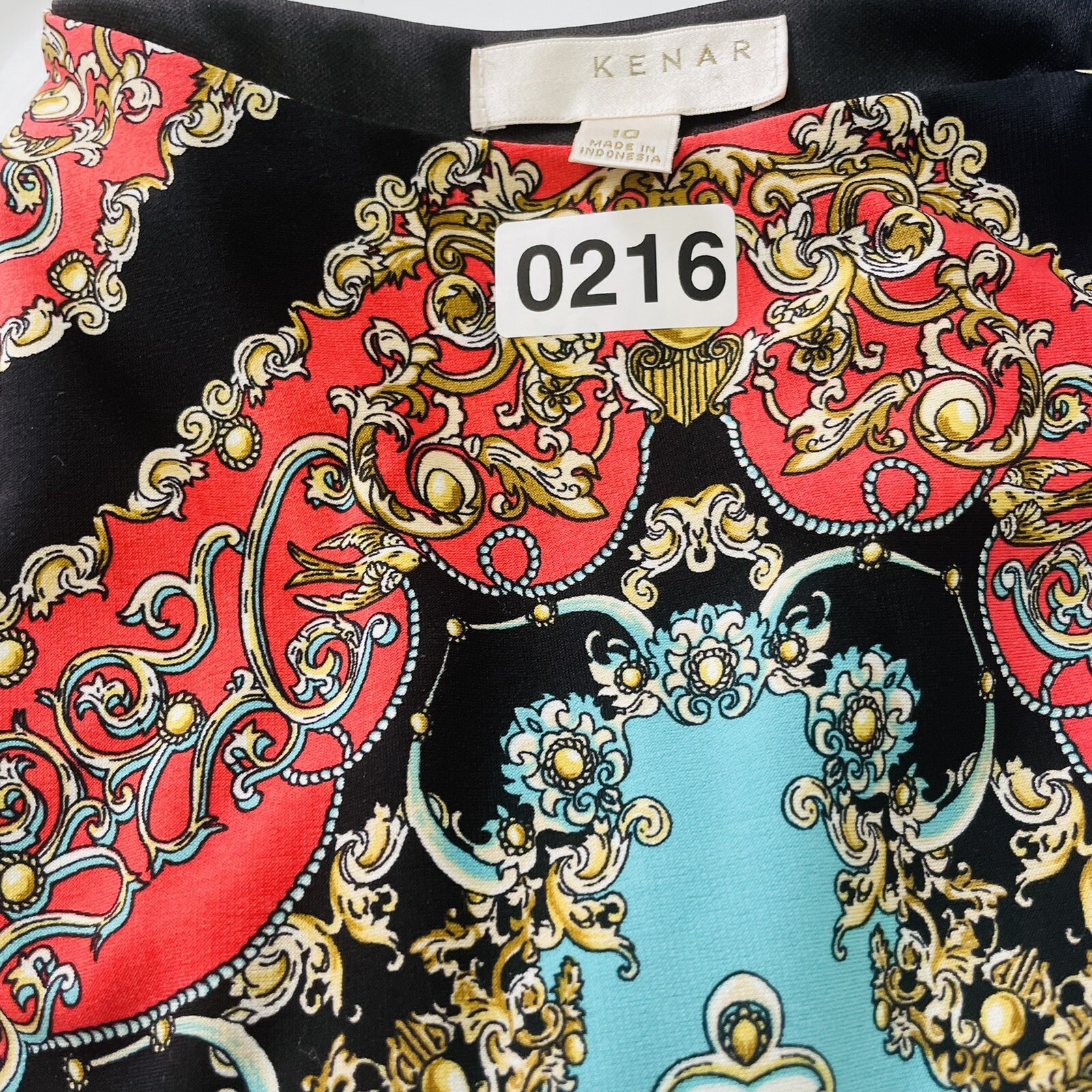 🔥 Kenar • Woman’s Multicolor Dress • 3/4 Sleeves Size 10 | eBay