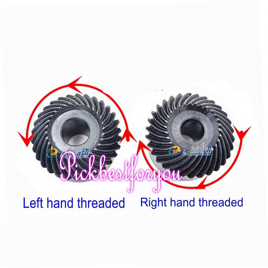 1.5Mod 30T Metal Bevel Gear 90 ° Pairing Left/Right Hand Threaded #M54 ...