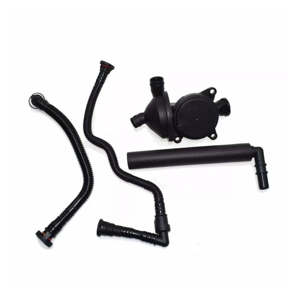 Crankcase Breather PCV Valve w/ Hose Kit For BMW E46 318i E90 E91320i ...