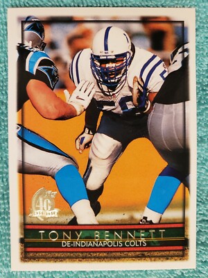 1996 TOPPS TONY BENNETT #211 INDIANAPOLIS COLTS | eBay