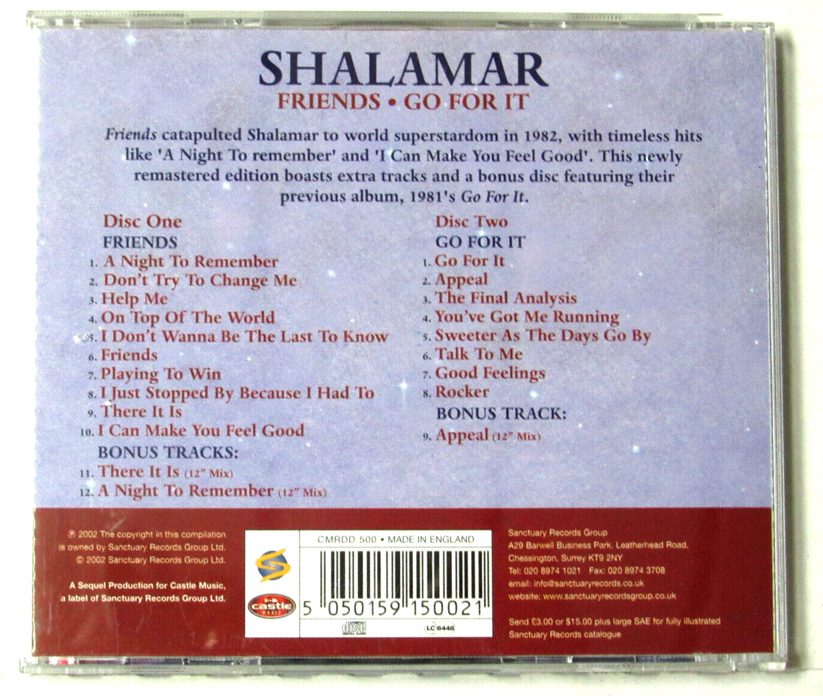 Go For It Shalamar Album