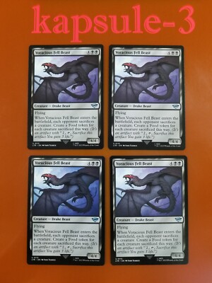 4x Voracious Fell Beast (0113) | LTR: Tales of Middle-Earth | MTG Magic ...