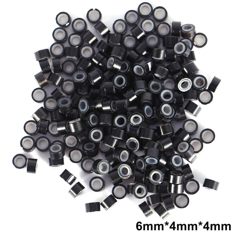 6mm Micro Link Ring For I Tip Micro Loop Ring Hair Extension Nano Beads ...