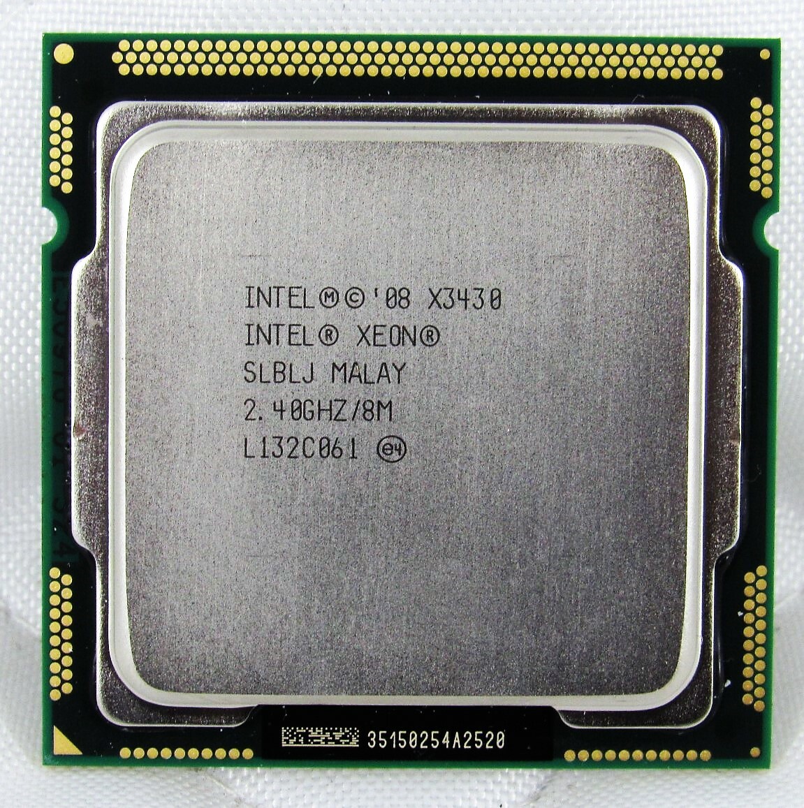 X3430 Xeon Processor INTEL XEON X3430 QUAD CORE SERVER PROCESSOR 2.4