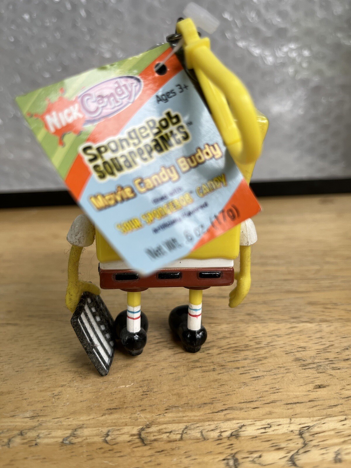 Spongebob Squarepants Megaphone Candy Buddy Clip Ornament 2004 W/ Tag ...